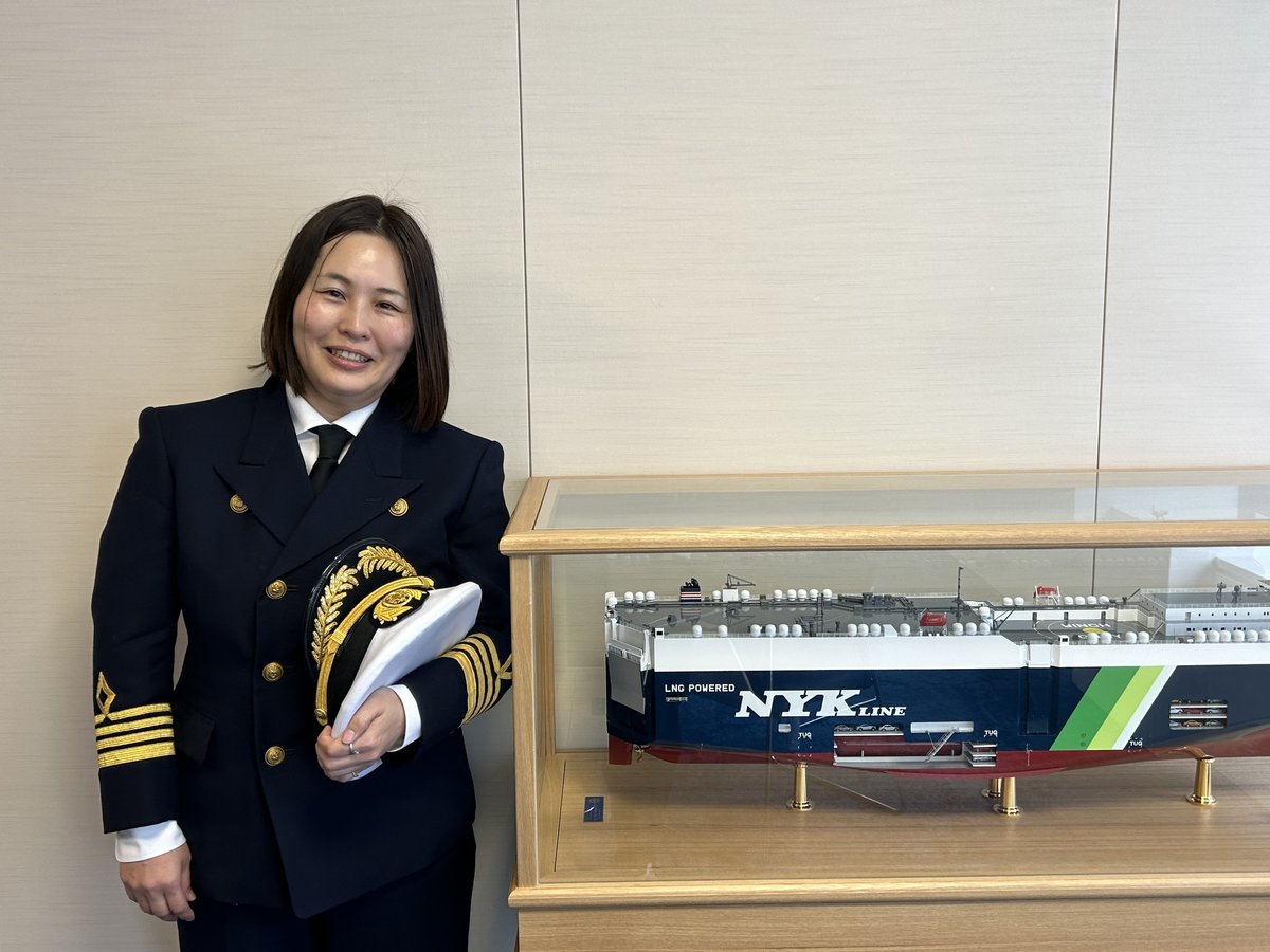 日本郵船初の女性船長「女で申し訳ない」後ろめたさが使命感に変わった瞬間｜CHANTO WEB